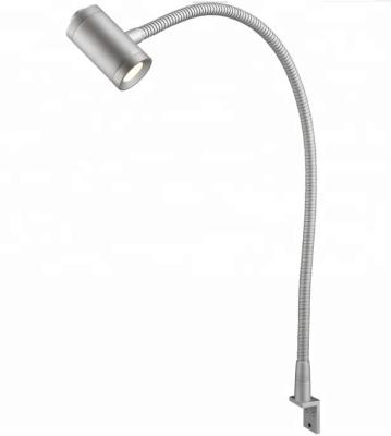 China 3W Headboard Reading Light with On/Off Switch Flexible Wall Mount LED Lighting Solution for sale
