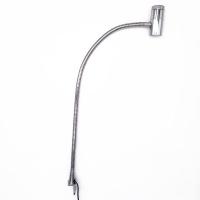 China Flexible Gooseneck LED Bedside Headboard Desk Reading Lamp with 4 Step Dimming Switch for sale