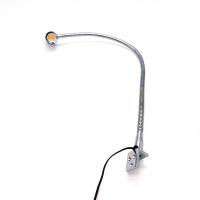 China Flexible Gooseneck LED Bedside Headboard Desk Reading Lamp with 4 Step Dimming Switch for sale