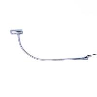China Flexible Gooseneck LED Bedside Headboard Desk Reading Lamp with 4 Step Dimming Switch for sale