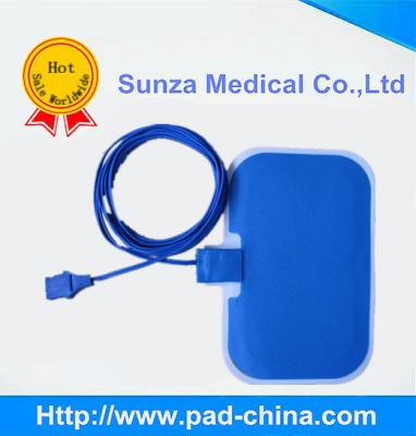 China patient plates,didposable patient plate with 3m wire(Vertical),hifi plug cable ESU pad for sale