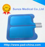 China New arrival blue color Bipolar disposable adult/ child grounding pad(for Valleylab Unit) for sale