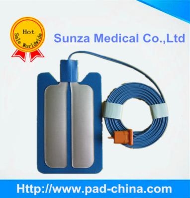 China Vertical Valleylab plug electrosurgical pad/grounding pad/patient plate for sale