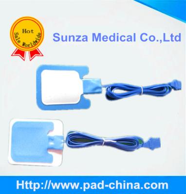 China pediatric monopolar electrosurgical pad/grounding pad/patient plate for sale