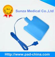 China Horizontal ESU plate,Bipolar reusable grounding pad,elelctrosurgical dispersive elelctrode for sale