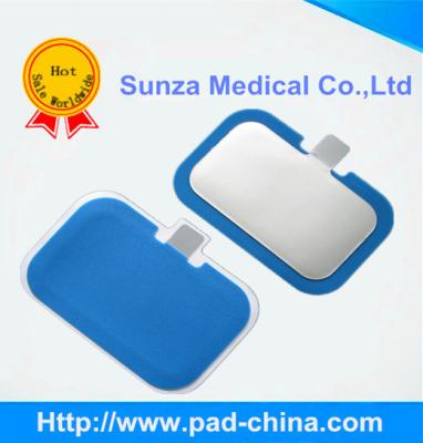 China Horizontal non-woven ESU plate,unipolar reusable adult/ child grounding pad for sale