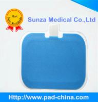 China Horizontal non-woven ESU plate,unipolar reusable adult/ child grounding pad for sale