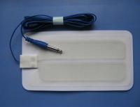 China non-woven ESU plate,6.35 mm Audio plug grounding plate,return elelctrode for ESU Unit for sale