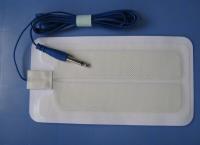 China non-woven ESU plate,6.35 mm Audio plug grounding plate,return elelctrode for ESU Unit for sale