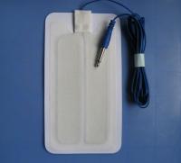 China non-woven ESU plate,6.35 mm Audio plug grounding plate,return elelctrode for ESU Unit for sale