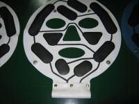 China High quality facial mask,TPU material mask with button,beauty mask Use, 23*18cm for sale