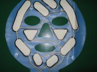 China three channels button mask,TPU facial mask for sale