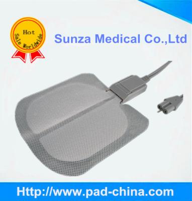 China Electrocautery Grounding pad with 2.8m cable wire(Hifi plug), adult compatible with ERBE for sale
