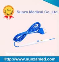 China White color Hand control electrosurgical Pencil with170mm Blade Sunzamed specail hand control pencil S2301W for sale