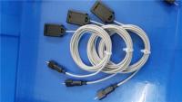 China European style cables for electrosugrical pad,ESU grounding pad/platepatient plate connecting cable，high quality for sale