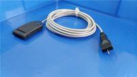 China European style cables for electrosugrical pad,ESU grounding pad/platepatient plate connecting cable，high quality for sale