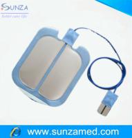 China OEM ERBE pad  Valleylab pad and kinds of pad connector with 1m 2.5m 3m cable,foam/nonwoven backing,bipolar for adult for sale
