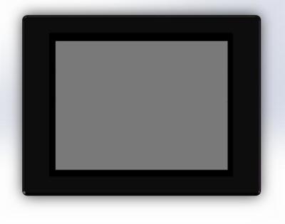China 10.4 Inch Capacitive Touchscreen Monitor USB TFT Wall Mounted LCD Panel for sale
