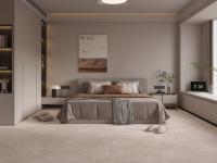 China Khaki Minimalist Matte Porcelain Tile in 600x600 & 600x1200mm Sizes with P3 Slip Resistance and Low Absorption for sale