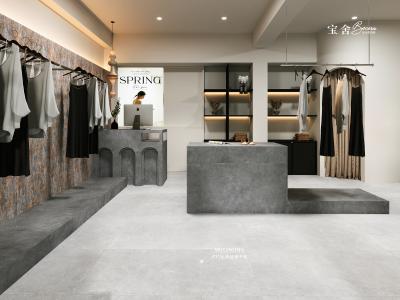 China Light Grey Cemento Matte Porcelain Tile with P4 High Slip Resistance and Ultra-Fine Dry Granule Technology in 600x600mm & 600x1200mm Sizes for sale