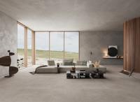 China Coffee Brown Cemento Matte Porcelain Tile with P4 High Slip Resistance and Fine Dry Granule Finish for Luxury Living Rooms for sale