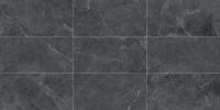 China Midnight Black ST Series Sandstone Porcelain Tile with P3 Rated Anti-Slip Micro-Textured Matte Surface and 0.05% Water Absorption for sale