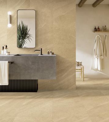 China Rich Coffee Brown Fine Dry Granule Porcelain Tile with P4 High Non-Slip and ≤0.05% Water Absorption for Glare-Free Flooring for sale