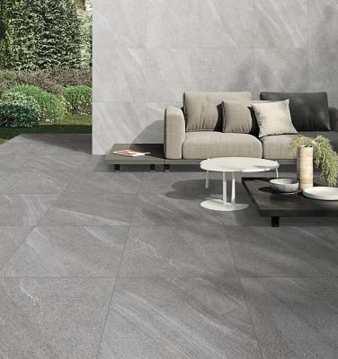 China Urban Medium Grey Granule Tile with P4 Slip Resistance, ≤0.05% Water Absorption, and Glare-Free Micro-Texture for sale