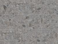 China Glare-Free Medium Grey Micro-Mold Terrazzo Tile for Corporate Offices for sale