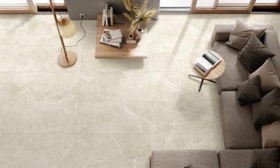 China 600x600/600x1200mm Mediterranean Beige Portland Stone Porcelain Floor Tile for sale