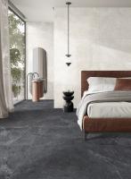 China MK Series Charcoal Dark Grey Stone Tile | ≤0.05% Water Absorption for sale