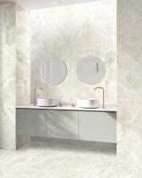 China Ivory White Matte Sea Rock Look Floor and Wall Tile (P3 Rated) for sale
