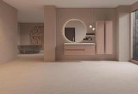 China Low-Maintenance Brown Flat Dry Granule Tile (600x600 & 600x1200mm) for sale