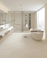 China Flat Beige Fine Granule Floor and Wall Tile (600x600mm & 600x1200mm) for sale