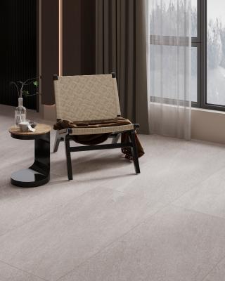 China 600x1200mm Mellow Coffee Cement Marble Architectural Tile for VIP Lounges for sale