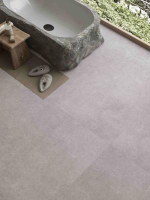 China 600x600/600x1200mm Architectural Light Grey Structured Terrazzo Tile for Headquarters for sale
