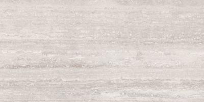 China Anti-Glare Light Grey Travertine Look Wall Tile with Micro-Carved Matrix for sale