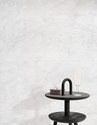 China Premium Off-White Tactile Porcelain Tile | P3 Rated | 24x48 Inches Eco-Friendly Floor Tile for sale