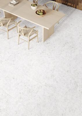 China Premium Semi-Polished Off-White Porcelain Tile | 3D Mellow Finish | P2 Rating for sale