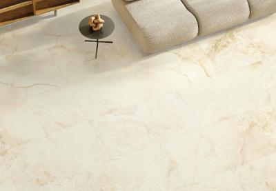 China Stain-Resistant Warm Beige Antique Velvet Texture Floor and Wall Tile for sale