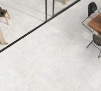 China Soft Matte Off-White Tactile Tile | Certified P3 Anti-Slip |600*1200mm for sale