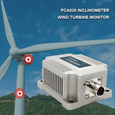 China CAN Output Clinometers Wind Power Monitor Temperature Compensated for sale