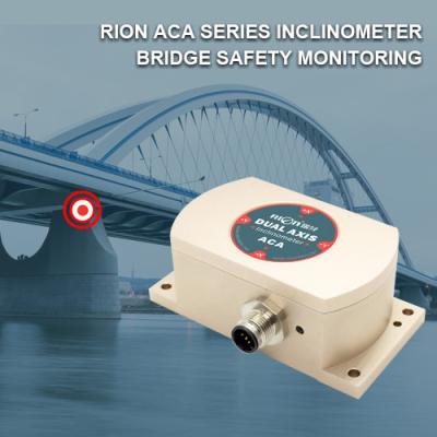 China Biaxial Sensor Precise tilt angle meter For Bridge Building Inclination Measure for sale