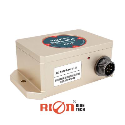 China HCA520T Boom Lift Antivibration Tilt Sensor Inclinometer High Response Frequency for sale