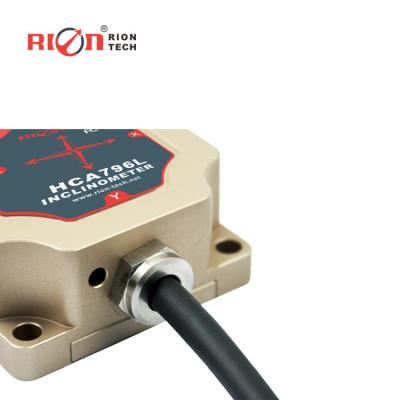 China HCA796L-T LOW POWER CONSUMPTION INCLINOMETER  IP67 RESOLUTION 0.001° for sale