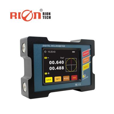 China DMI820 Ultra Precise Digital Inclinometer with 0.001° Resolution IP54 Waterproof and 64 True Colors LCD Display for sale