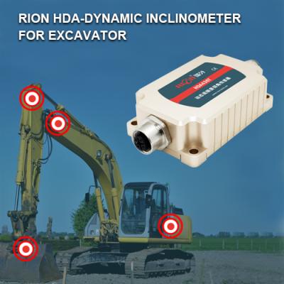 China HDA446T MEMS Dynamic Tilt Sensor for Excavator and Construction Machinery Motion Measurement for sale