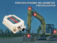 China HDA446T Dynamic Tilt Sensor for Excavators High-Accuracy MEMS Inclinometer with RS485 for sale