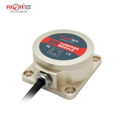 China HCM380 3 Axis Magnetic Fluxgate Tilt Meter For Measuring Pitch Roll Heading Angle for sale