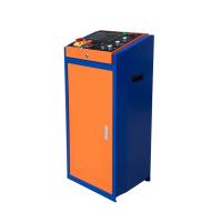 China Small Ultra Thin Scissor Type Hydraulic Car Lift with 3.5 Ton Capacity 74in Lift Height and 2.2KW Motor for sale